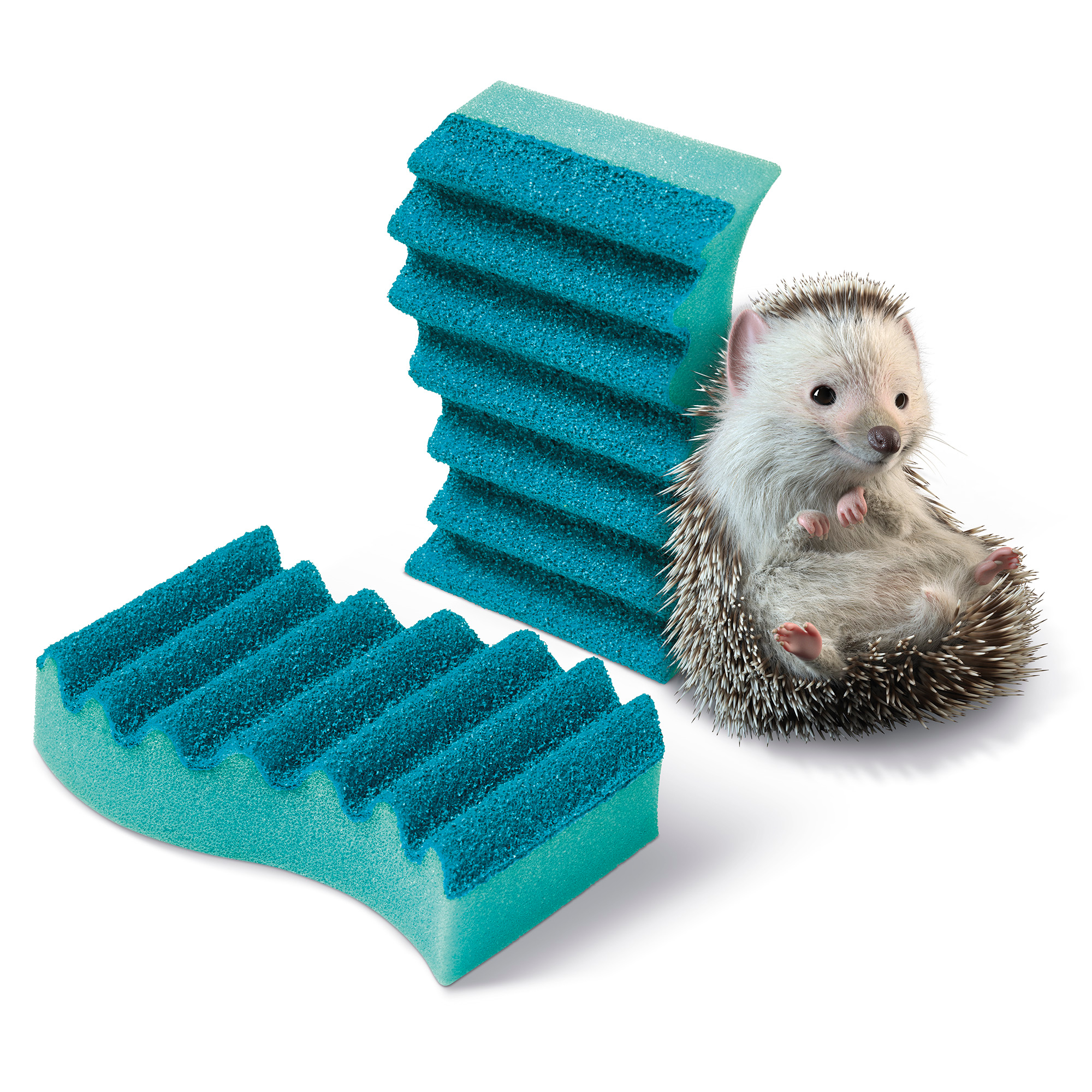 spontex sponge with hedgehog
